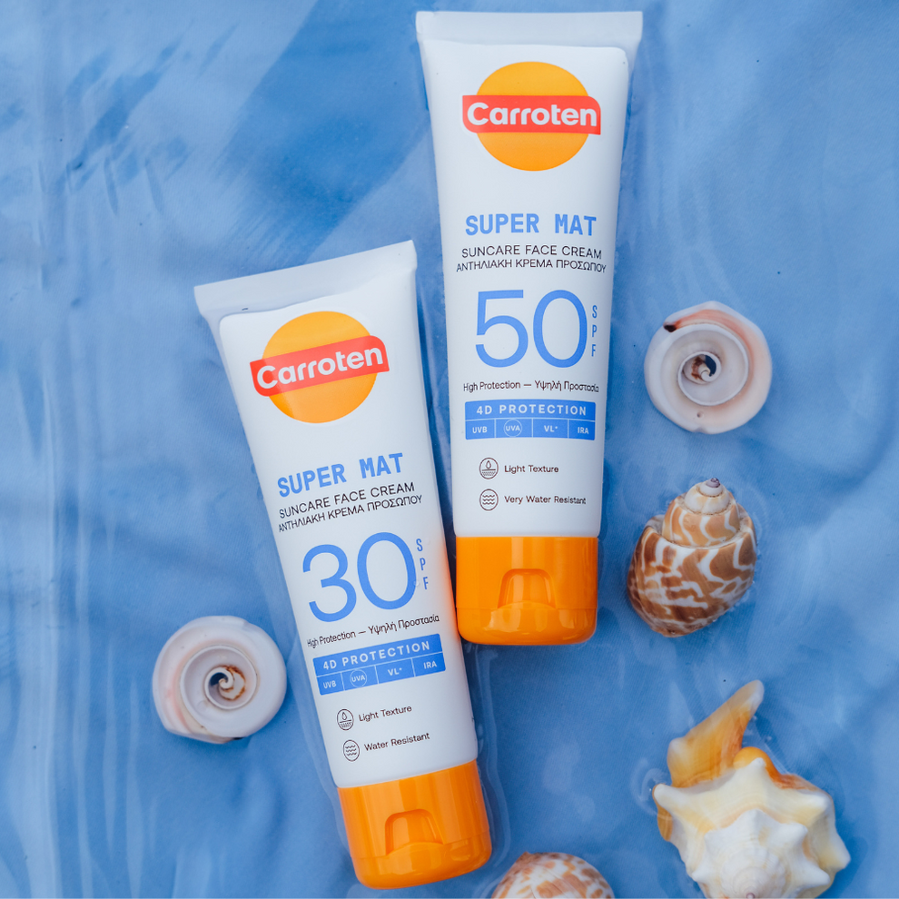Carroten Super Mat Face Cream SPF 50 – Smør Dig Ind